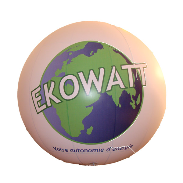 Ballon publicitaire helium | SUPPORTS DE COMMUNICATIONS VISUELS ...